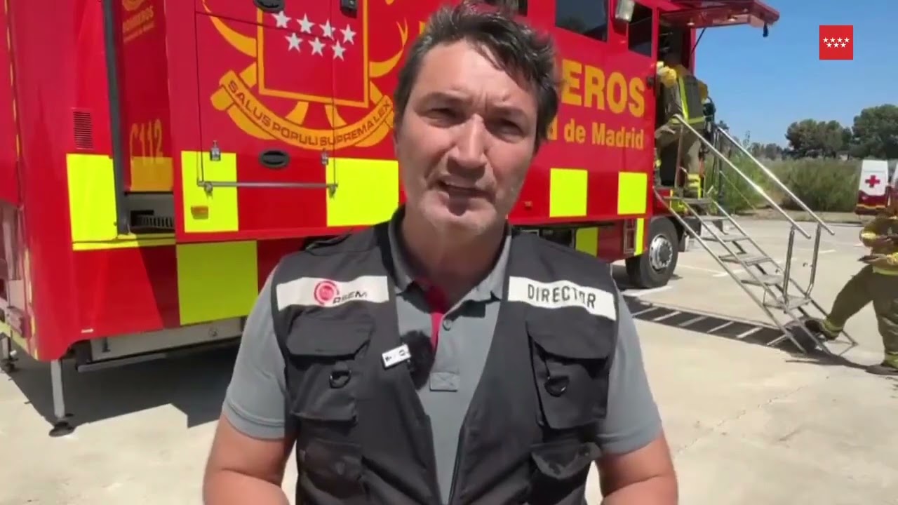 Incendio de Loeches: "Aún no tenemos control sobre el incendio, pero ...